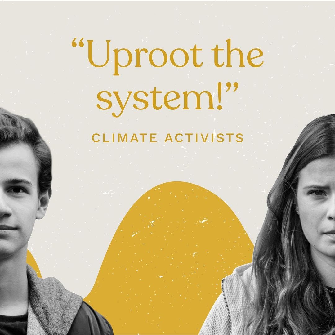 Uproot the system!. The future of our planet is no longer… | by Brighter Future | Medium