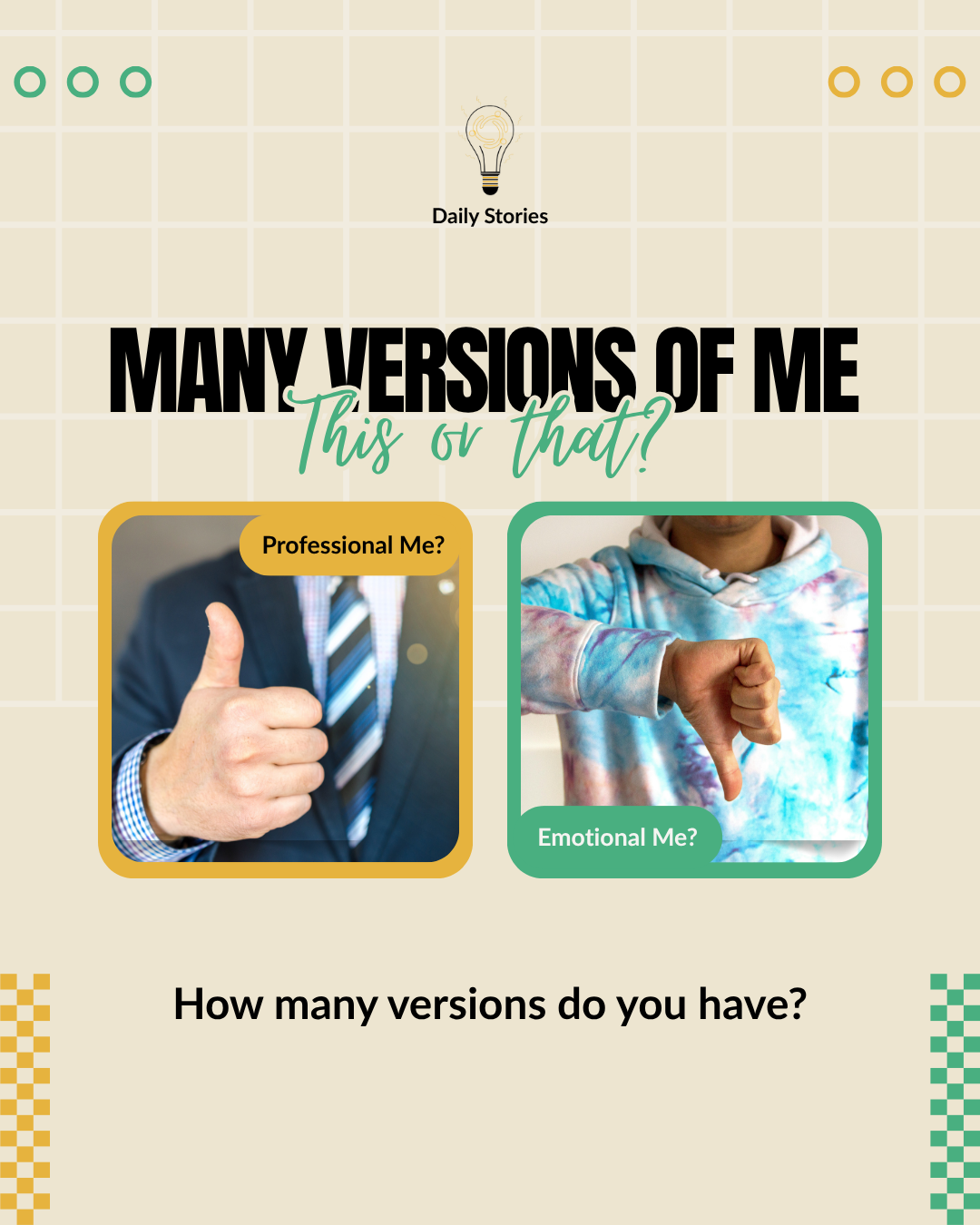 The Many Versions of Me. You know that moment when someone asks… | by ...