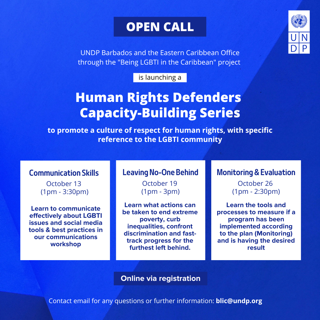 Human Rights Defenders Capacity-Building Series | by Being LGBTI in the ...