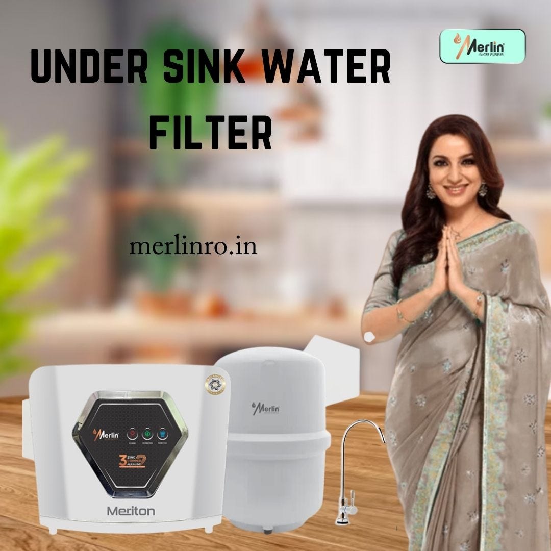 Under sink water filter - Merlinro - Medium