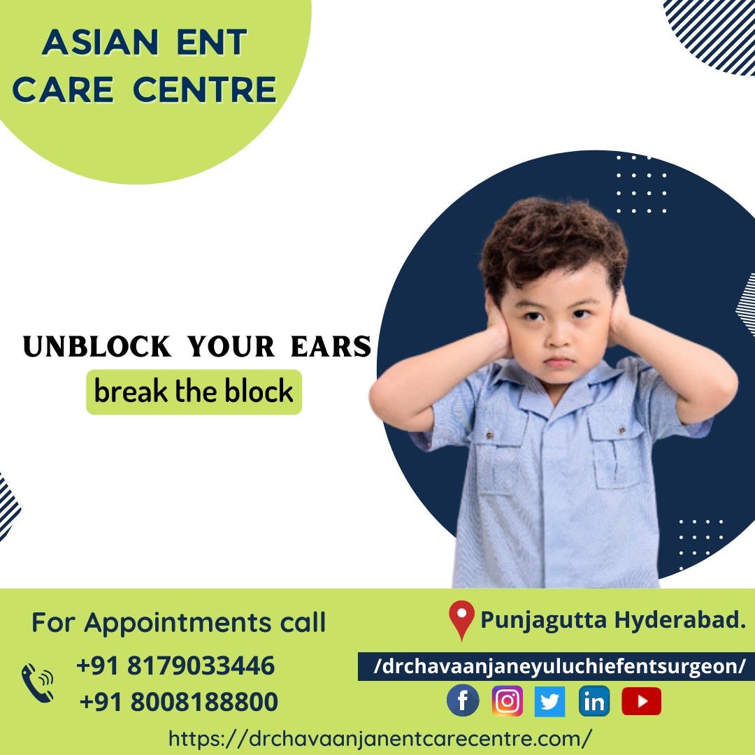 Dr Chava Anjan ENT Care Centre Best ENT care centre in Hyderabad - Chavaanjanentcare - Medium