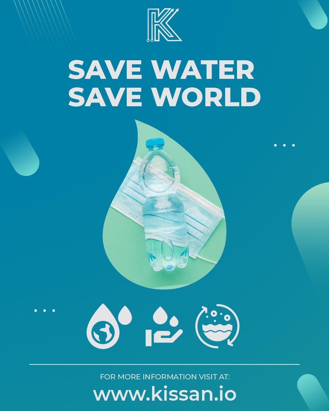Save Water Save World Kissan Satish Medium