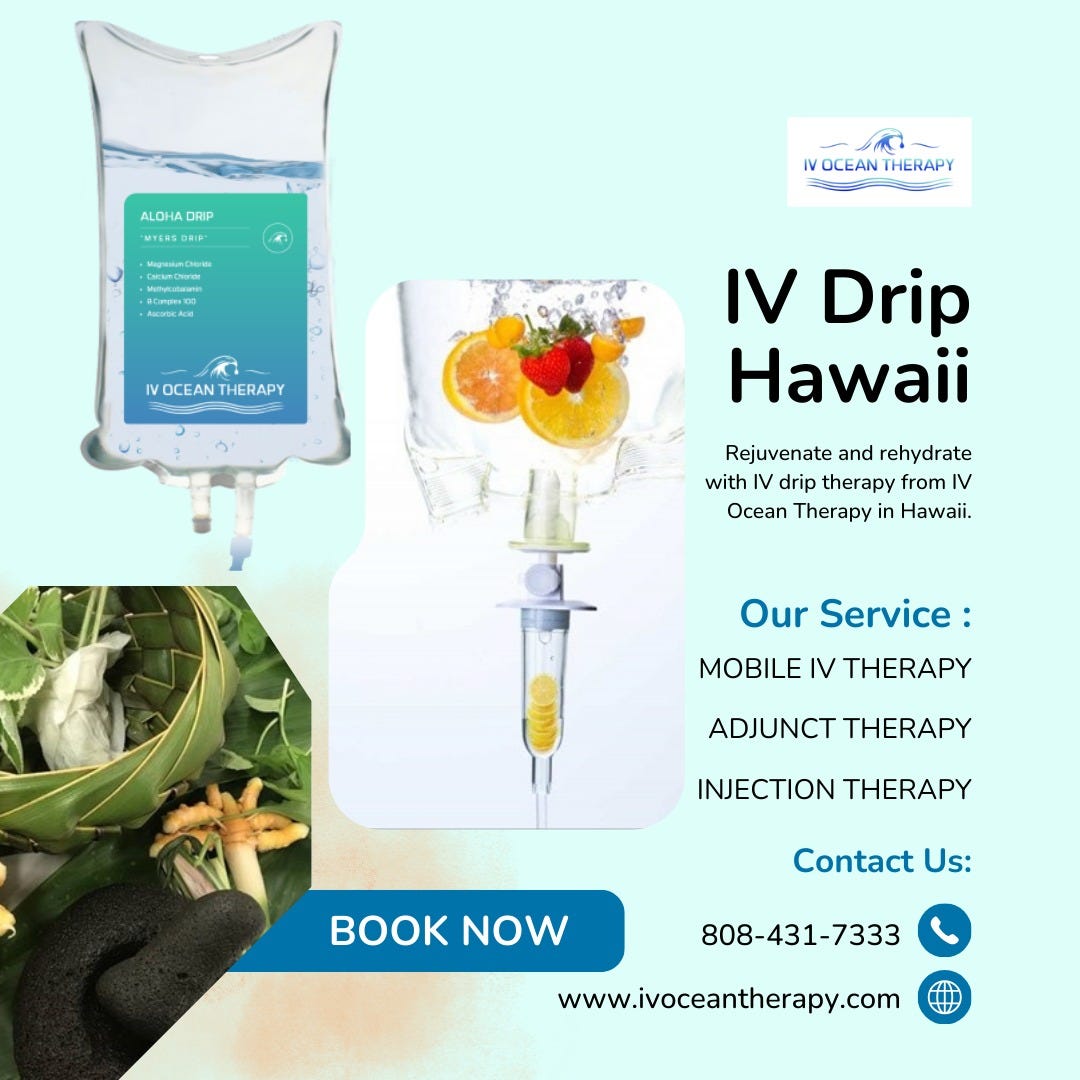 IV Drip Hawaii - IV Ocean Therapy - Medium