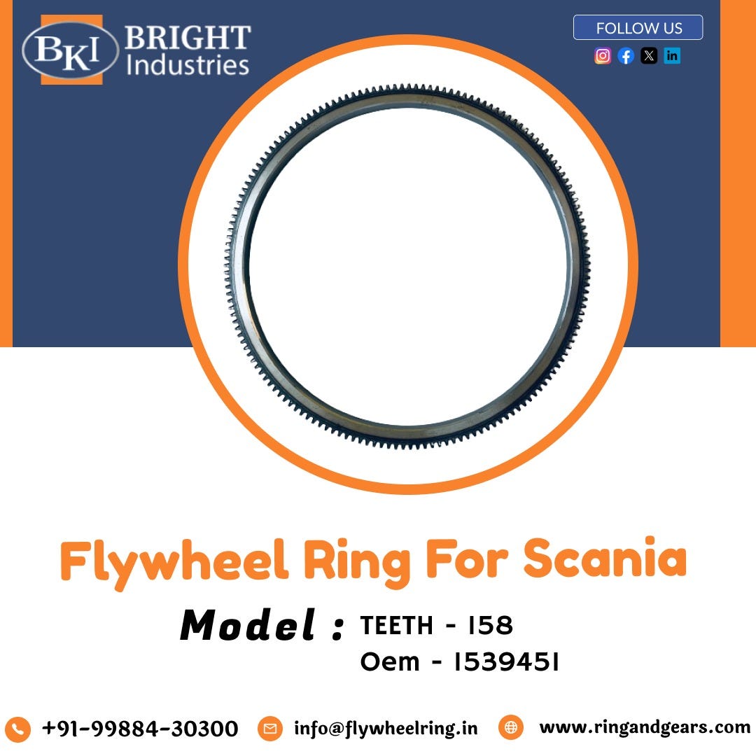 flywheel ring for scania - Bright Industries - Medium