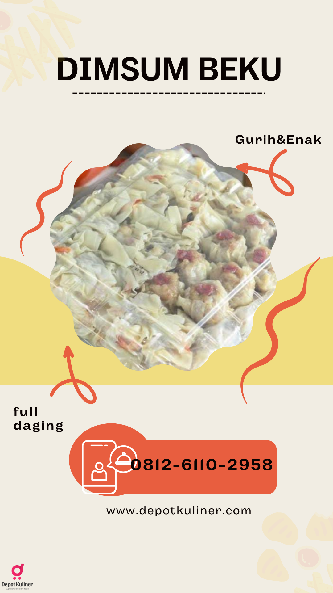 Dimana Jual Dimsum Beku di Kota Medan? Depot Kuliner salah satu Toko yang menjual Dimsum Beku ...