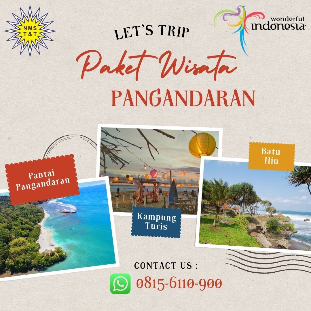 08156110900 PAKET WISATA SUKABUMI PANGANDARAN MURAH - Eftakurnia - Medium