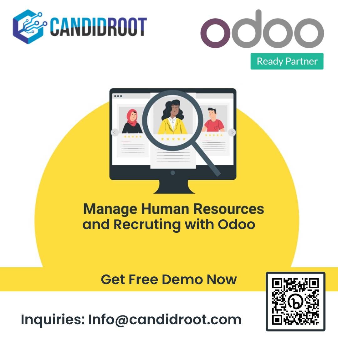 HR & Recruitmant Management with Odoo - Candidroot Solutions Pvt. Ltd ...