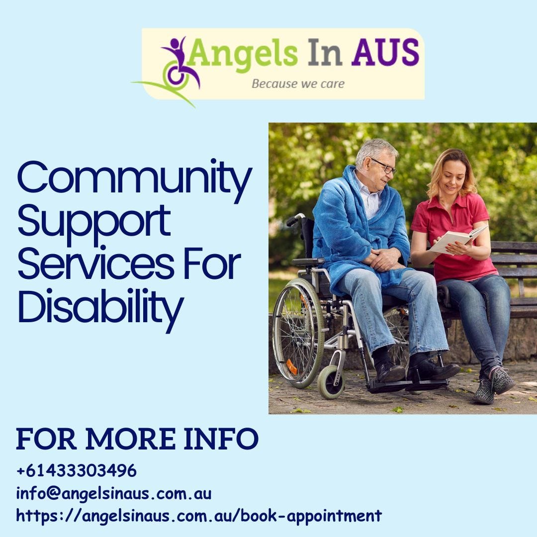 Community Support Services For Disability - Angels in AUS - Medium