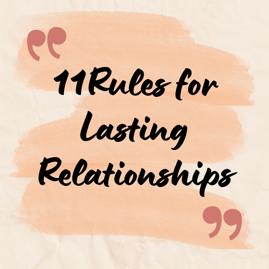Rules Of A Relationship