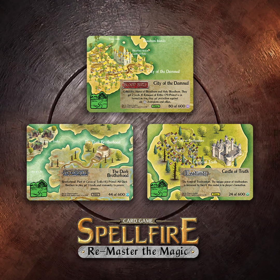 Placing Realm Cards 🎴 - Spellfire - Re-master the Magic - Medium