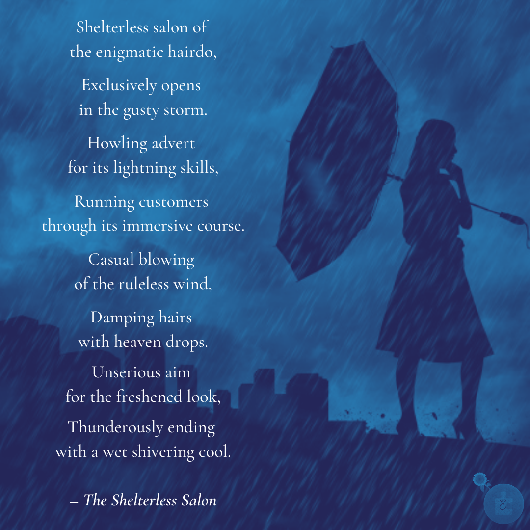 Poetry: The Shelterless Salon - Story in Poetry - Medium