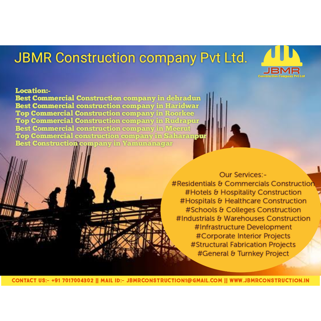 JBMR Construction company Pvt Ltd Our Services:- Residentials ...