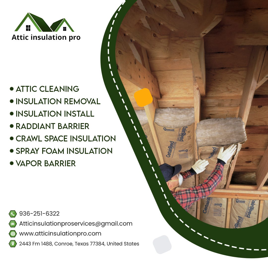 Insulation Removal Houston or Attic Radiant Barrier Installation in ...