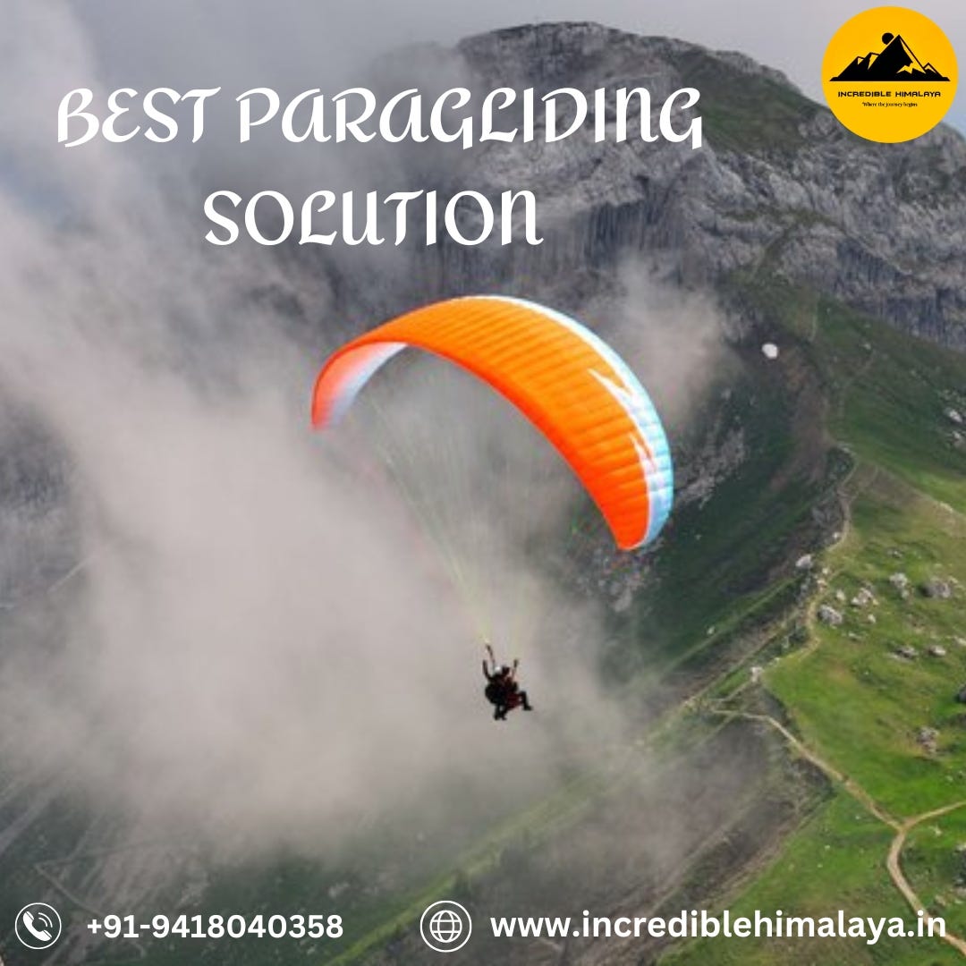 Best Paragliding Solution - Incredible himalaya - Medium