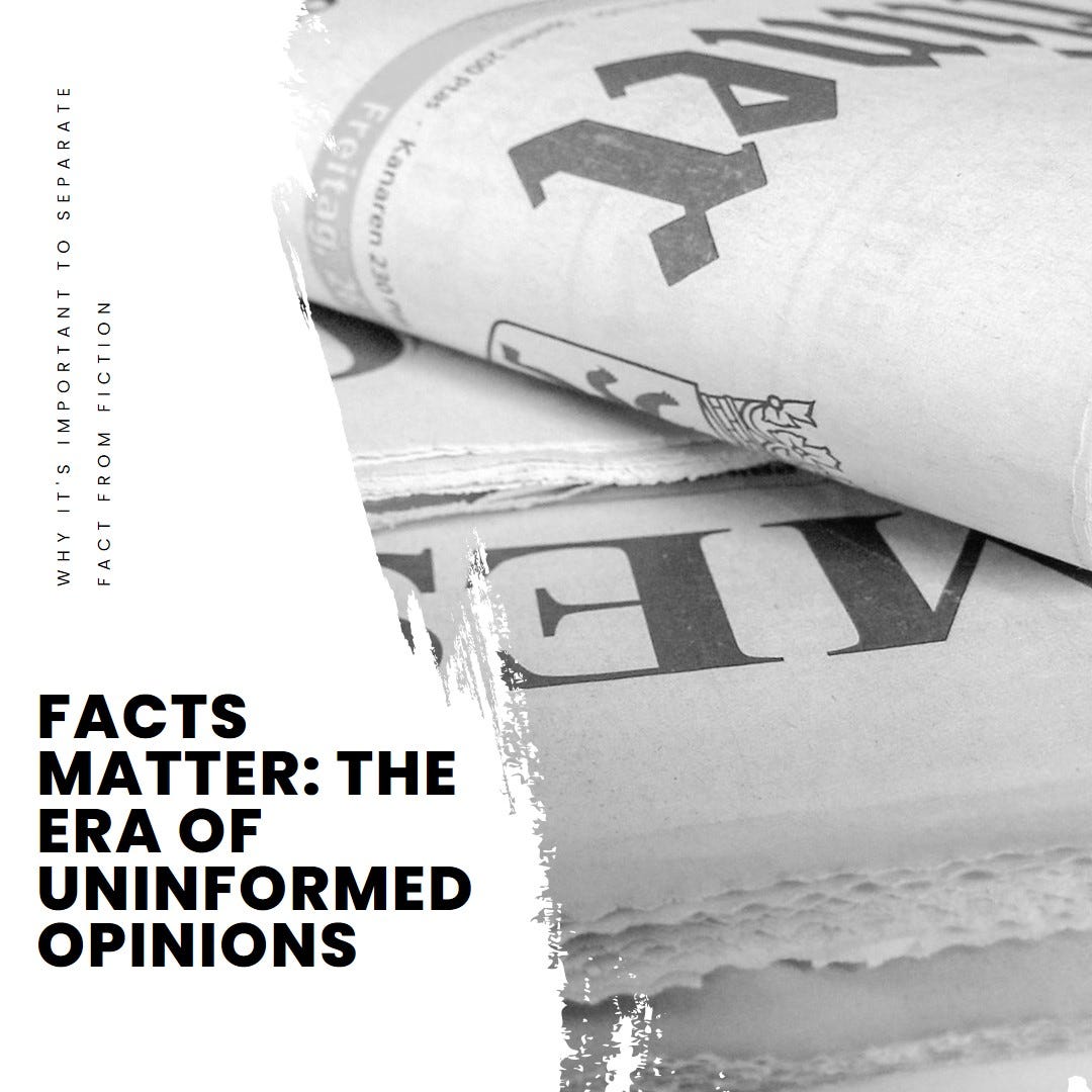 Doesn’t know a fact before expressing an opinion? | Medium