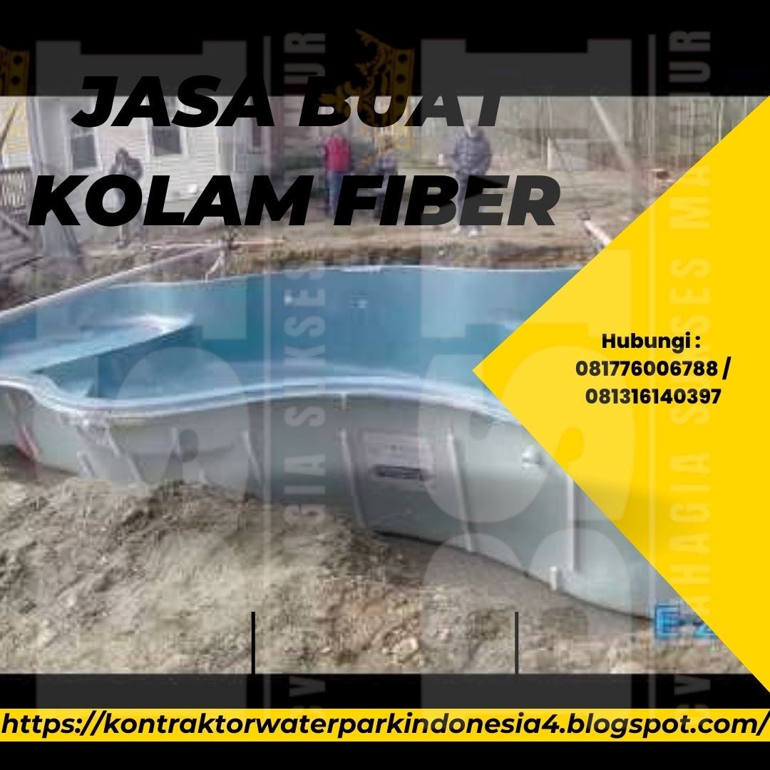 Kolam Fiberglass Waterpark Karawang | 081776006788 | by ...