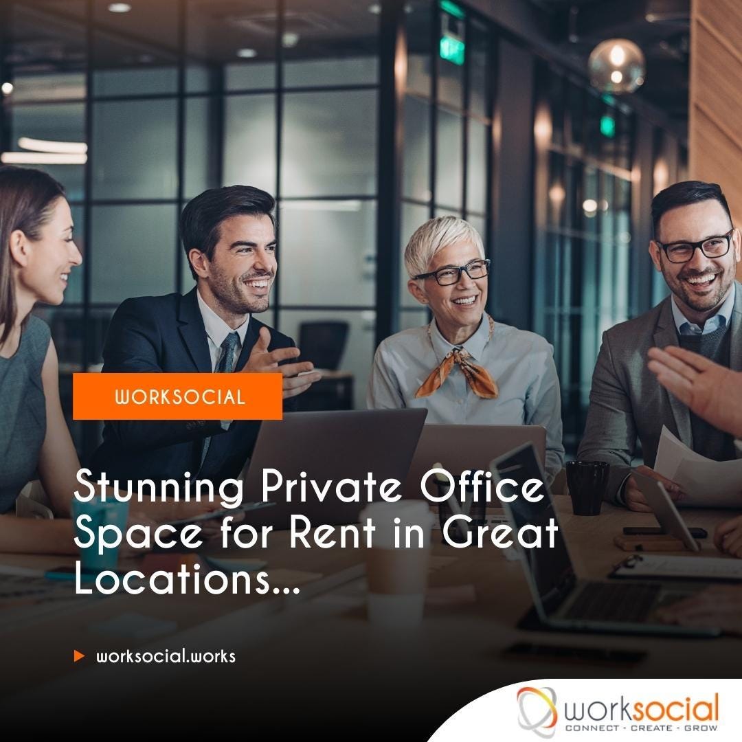 Private Offices For Rent - WorkSocial - Medium