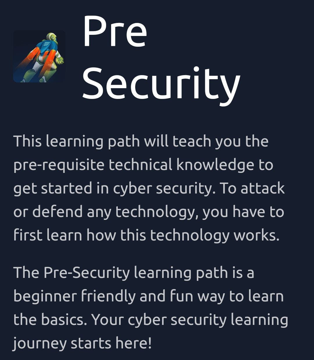 Cybersecurity isn’t Magic , Start Learning Basics With — Pre-Security Pathway (TryHackMe) | by ...