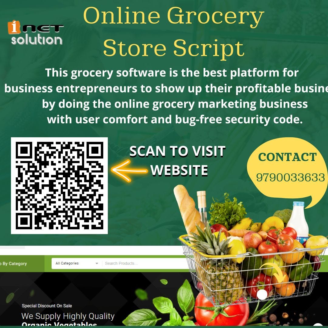 Online Grocery Store Script - Sharu Inet - Medium