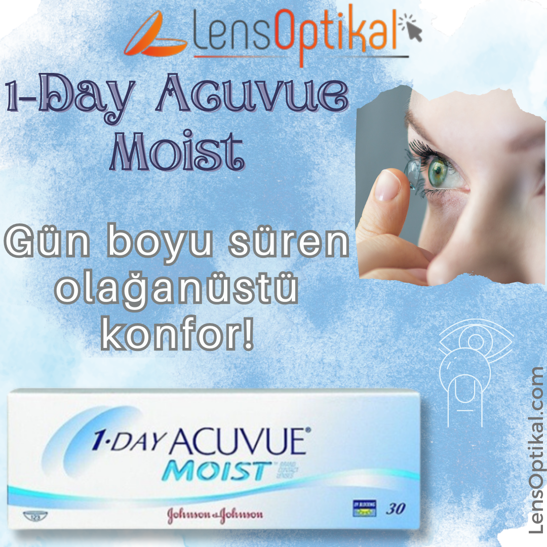 1-Day Acuvue Moist - Lens Optikal - Medium