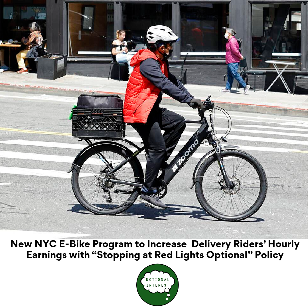 New NYC E-Bike Program to Increase Delivery Riders’ Hourly Earnings ...