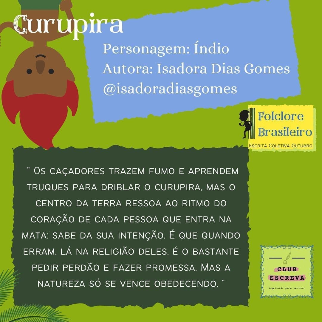 [miniconto] Curupira. É preciso acordar e sentir a chegada do… | by ...