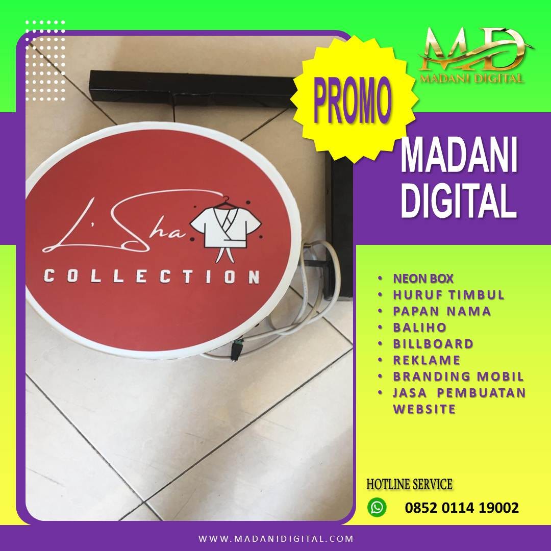 0852–0114–19002 (GARANSI TERMURAH), Pusat Neon Box Akrilik Pemalang ...