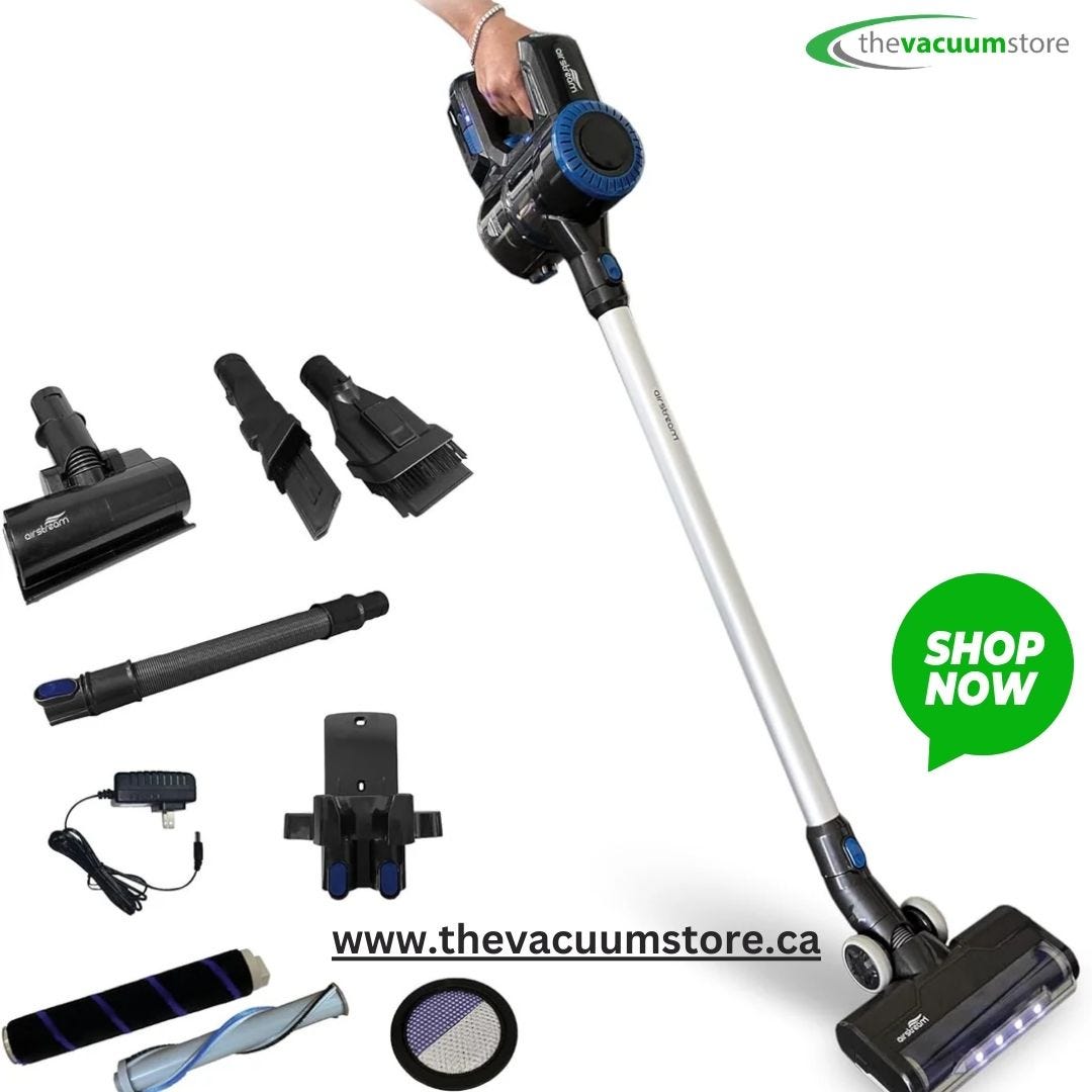 Cyclovac Airstream Best Stick Vacuum with Cyclone HEPA Filtration ...