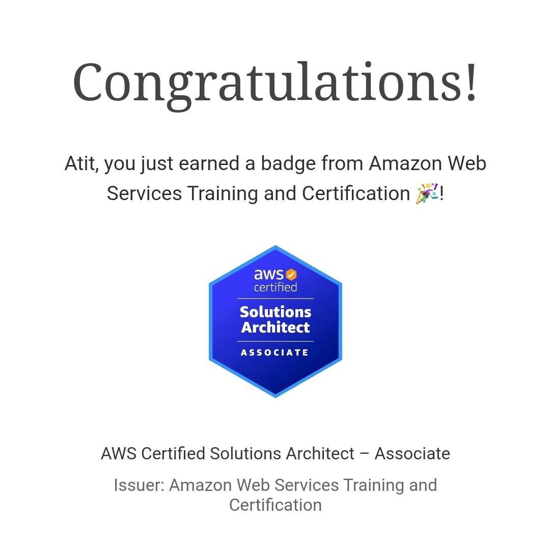 เมื่อผมไปสอบ AWS Certified Solutions Architect Associate Certification ...