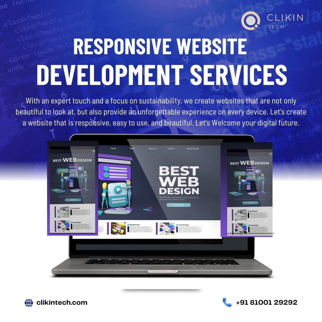 RESPONSIVE WEBSITE DEVELOPMENT SERVICES - Clikintech - Medium