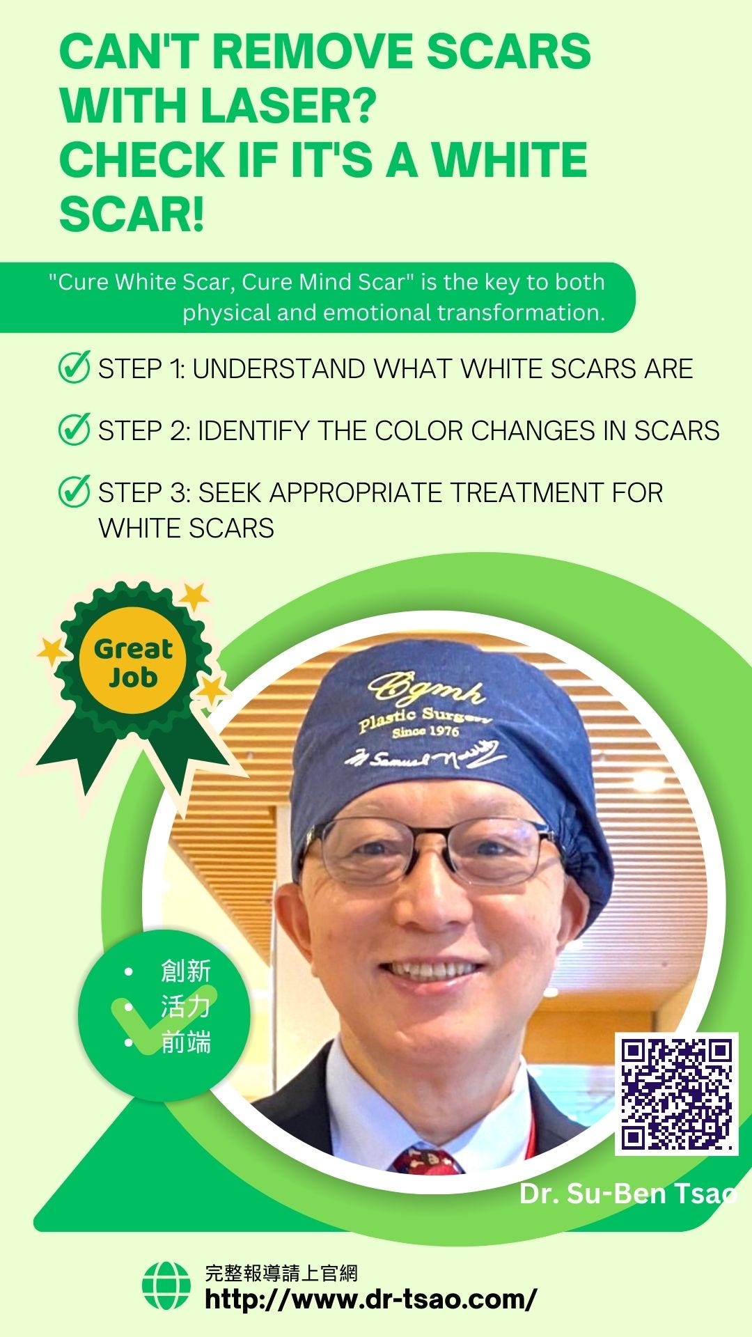 “Can’t Remove Scars with Laser? Check If It’s a White Scar!” | by ...