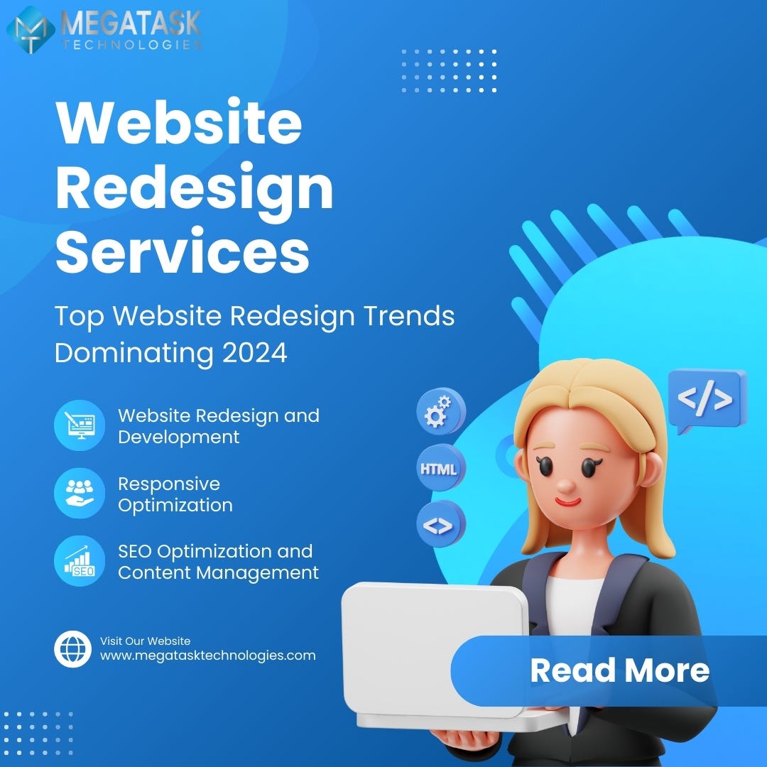 Top Website Redesign Trends Dominating 2024 | by Megatasktech | May ...