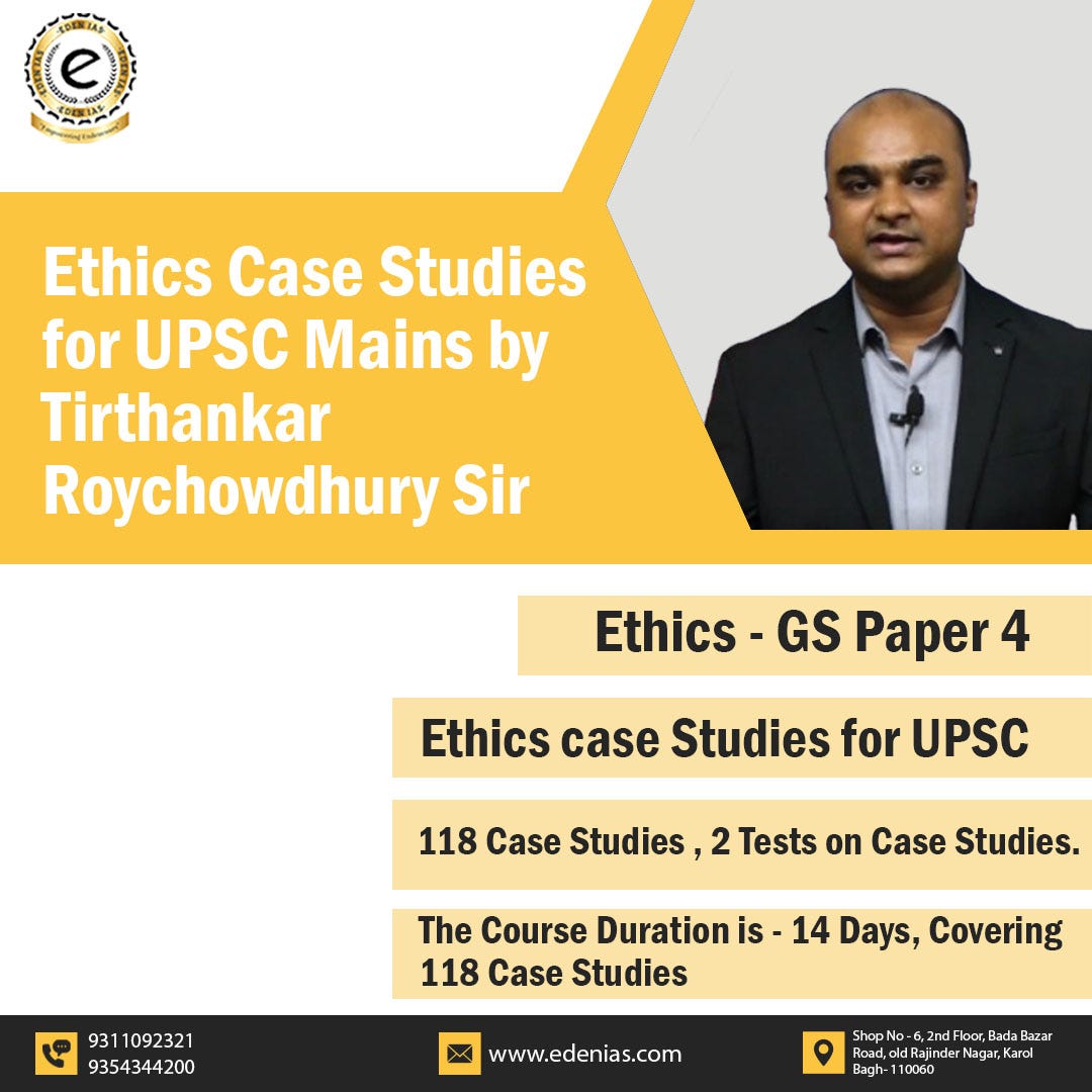 Approach for ethics UPSC case studies | by Vikash Kumar | Medium