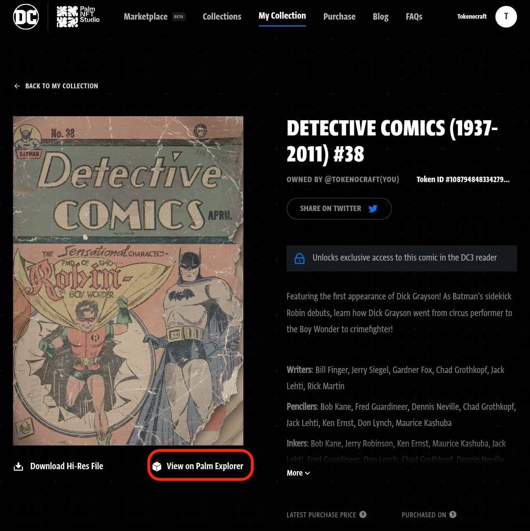 How to view Mint numbers of DC Comics & BatCowls NFT? | by Tokenocraft ...