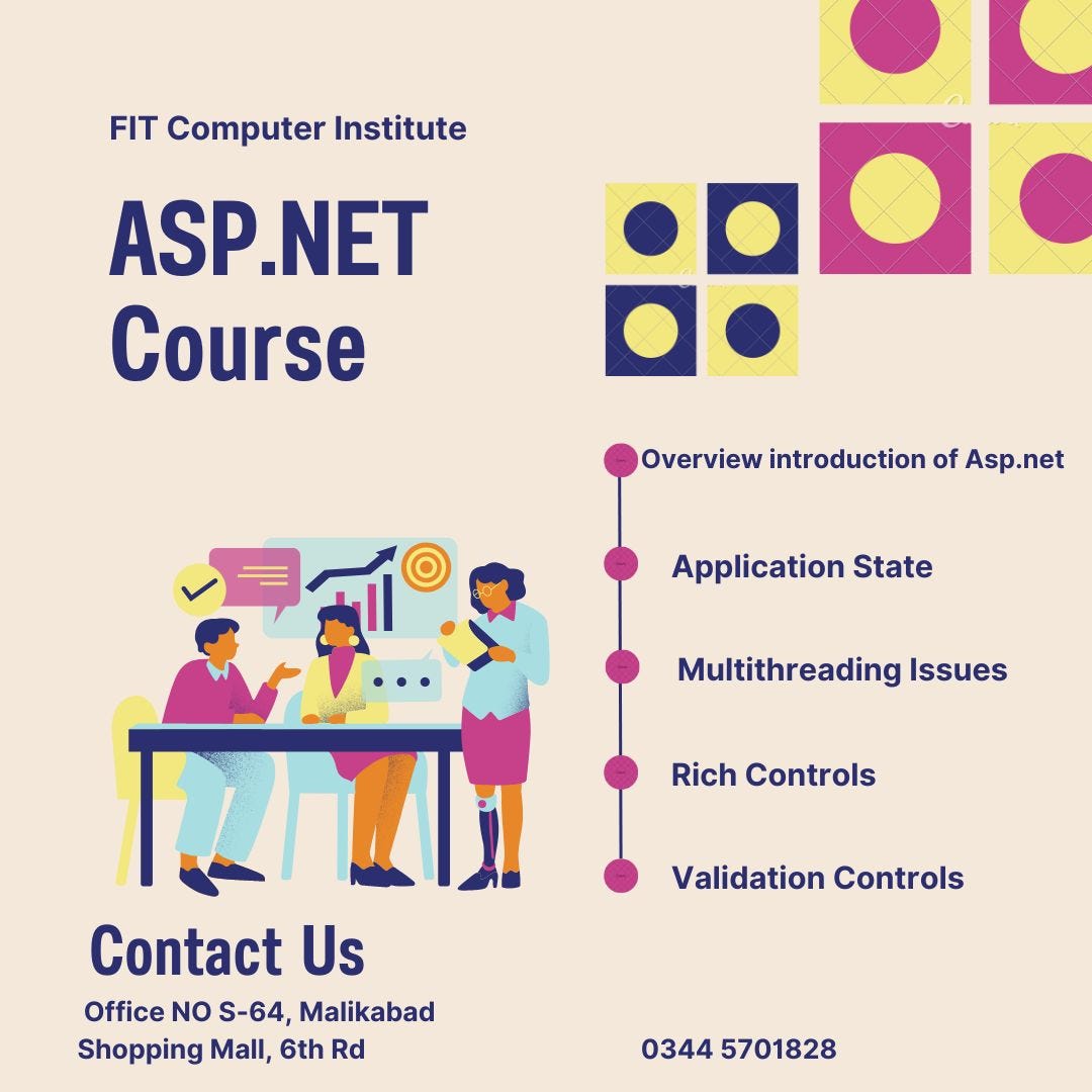 Asp.Net Web Development Course In Rawalpindi | by FIT computer institute | Aug, 2023 | Medium
