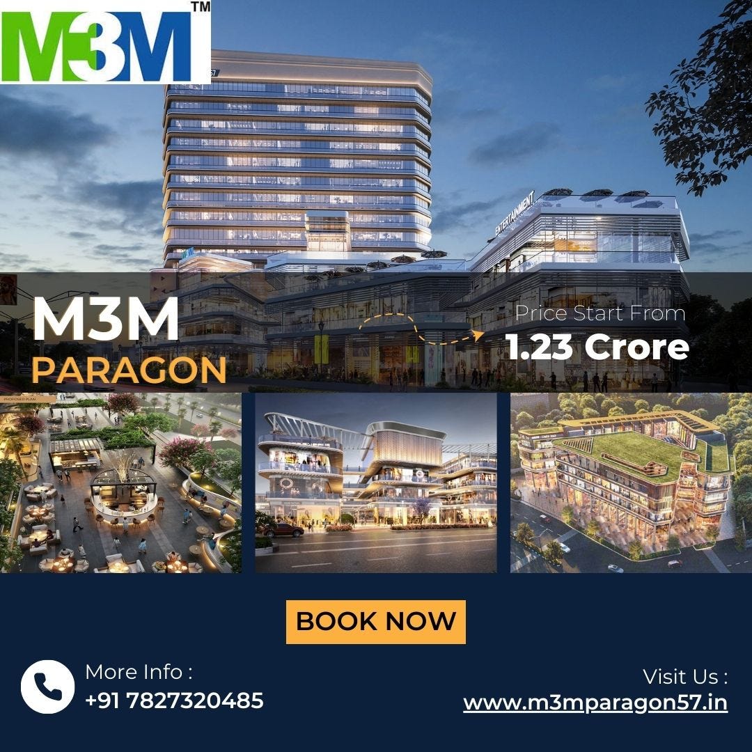 Grow Your Business at M3M Paragon, Gurgaon - M3M Gurgaon - Medium
