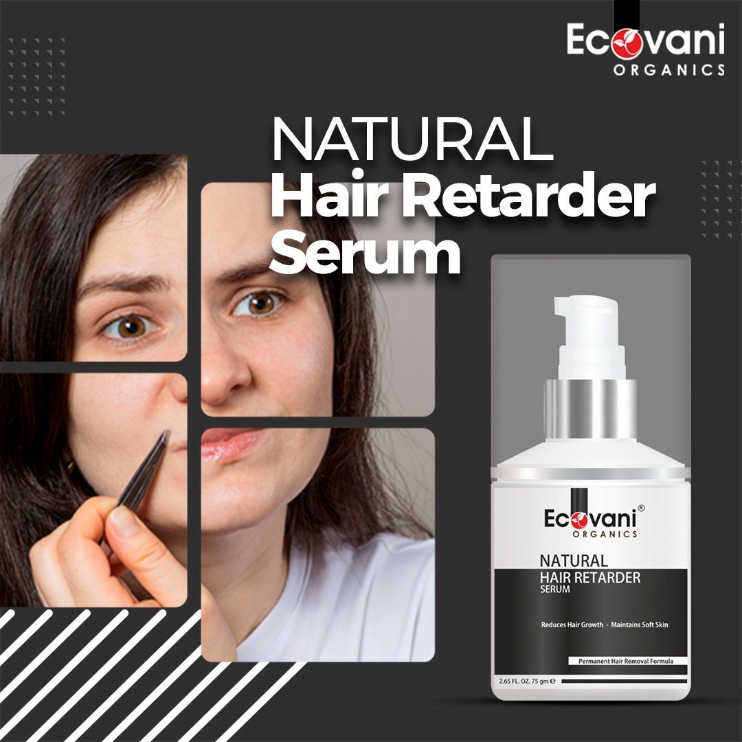 Best Hair Retarder Serum - ecovani organic - Medium