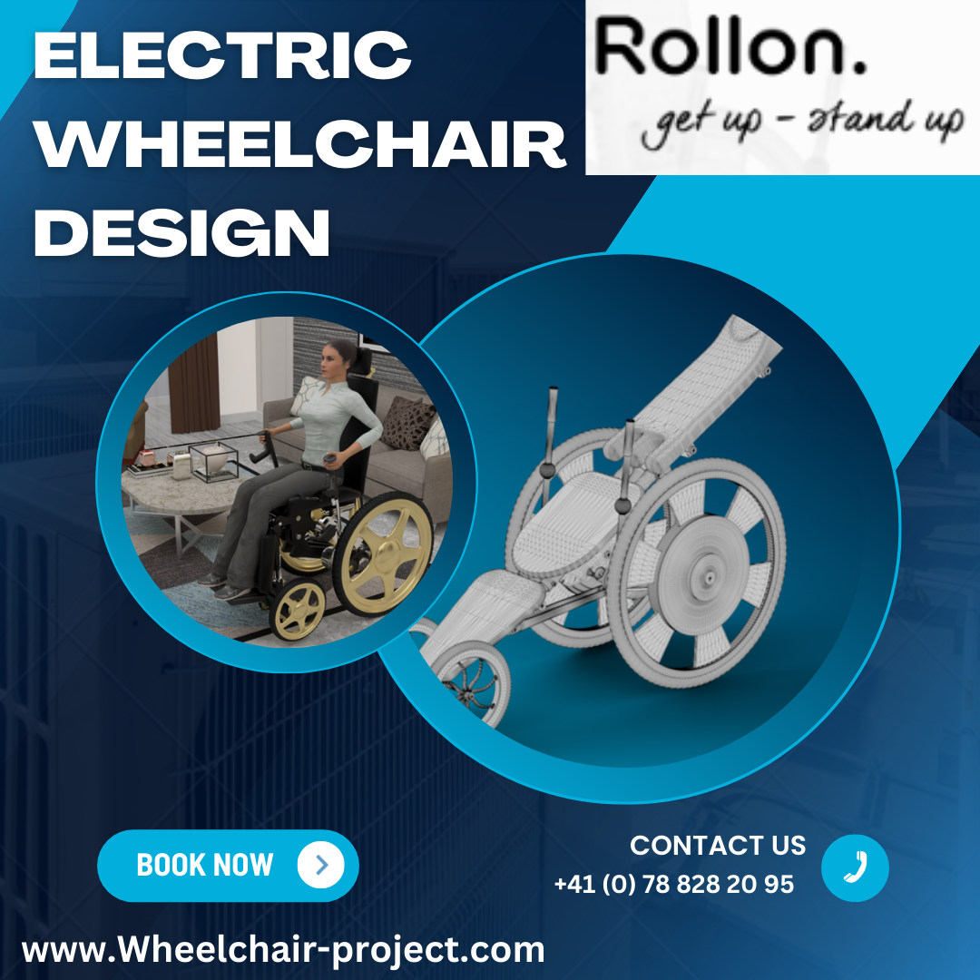 Electric wheelchair design - Association Rollon - Medium