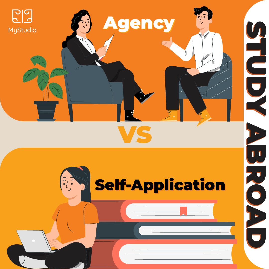 Study Abroad: Agency vs Self-Application | by MyStudia | Jan, 2024 | Medium