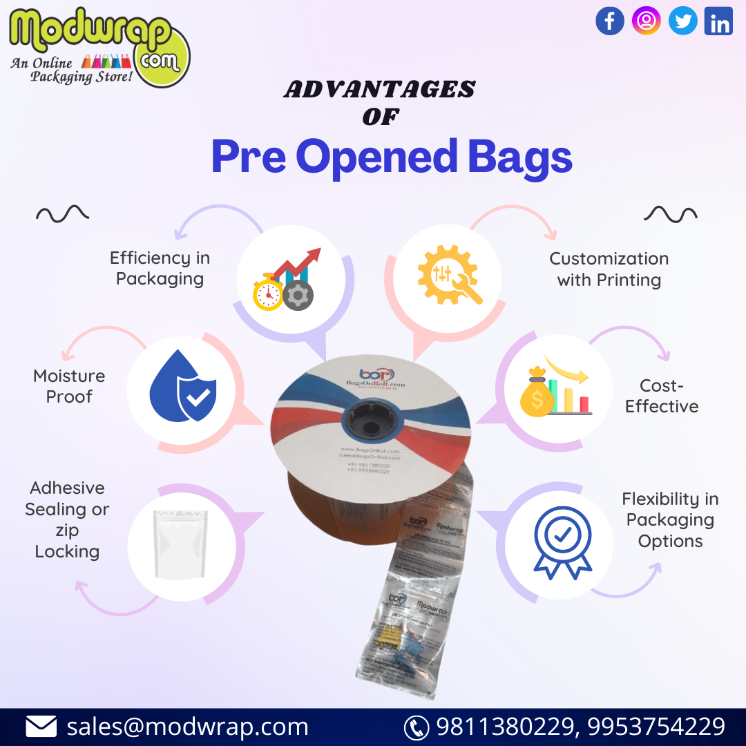 Advantages of Pre-Opened Bags on Roll | by Modwrap Packaging | May ...