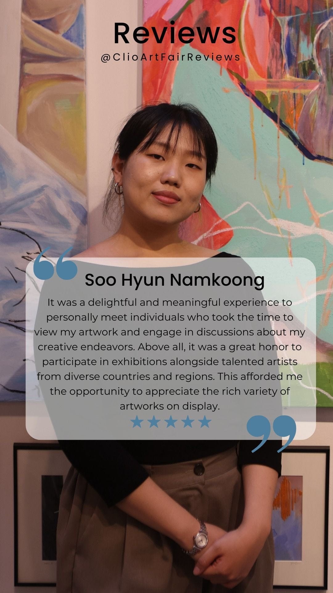 Soo Hyun Namkoong’s Artistry Unveiled: A Journey of Delight and Honor at Clio Art Fair - Clio ...