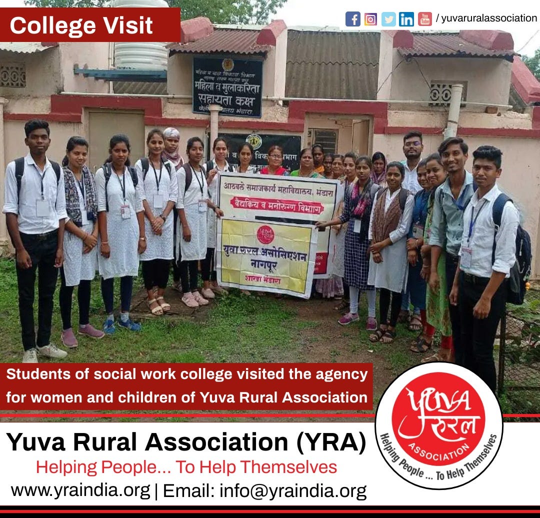 College Visit — Yuva Rural Association - Yuva Rural Association - Medium