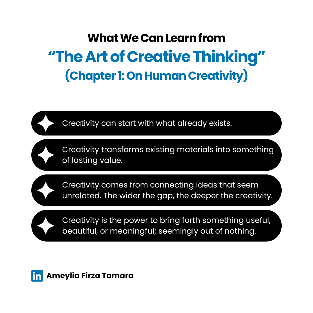 What We Can Learn from “The Art of Creative Thinking” (Chapter 1: On ...