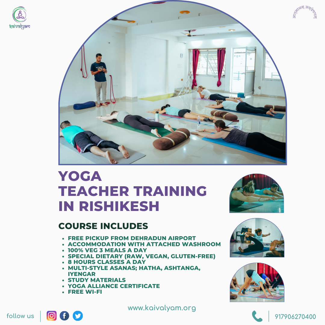 Yoga teacher training programme in Rishikesh - Kaivalyam - Medium