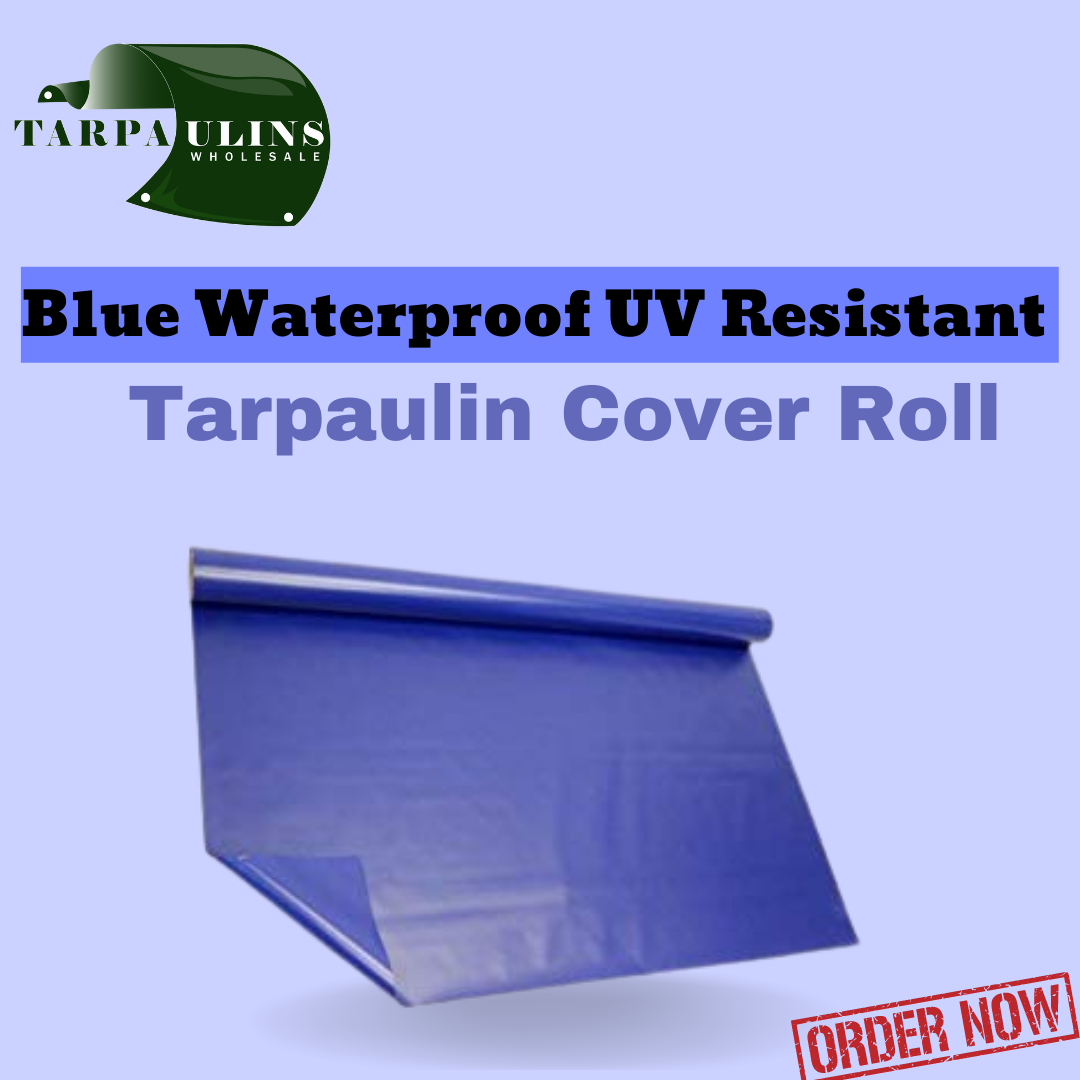 Blue Waterproof UV Resistant Tarpaulin Cover Roll. - tarplin wholesale ...