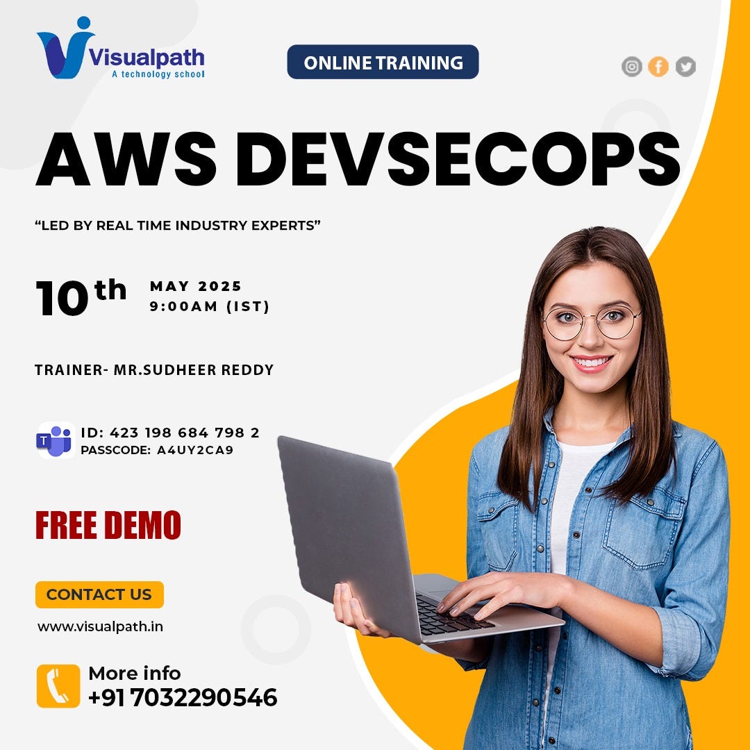 AWS DevSecOps Online Training — Free Demo Alert! - Siva Visualpath - Medium