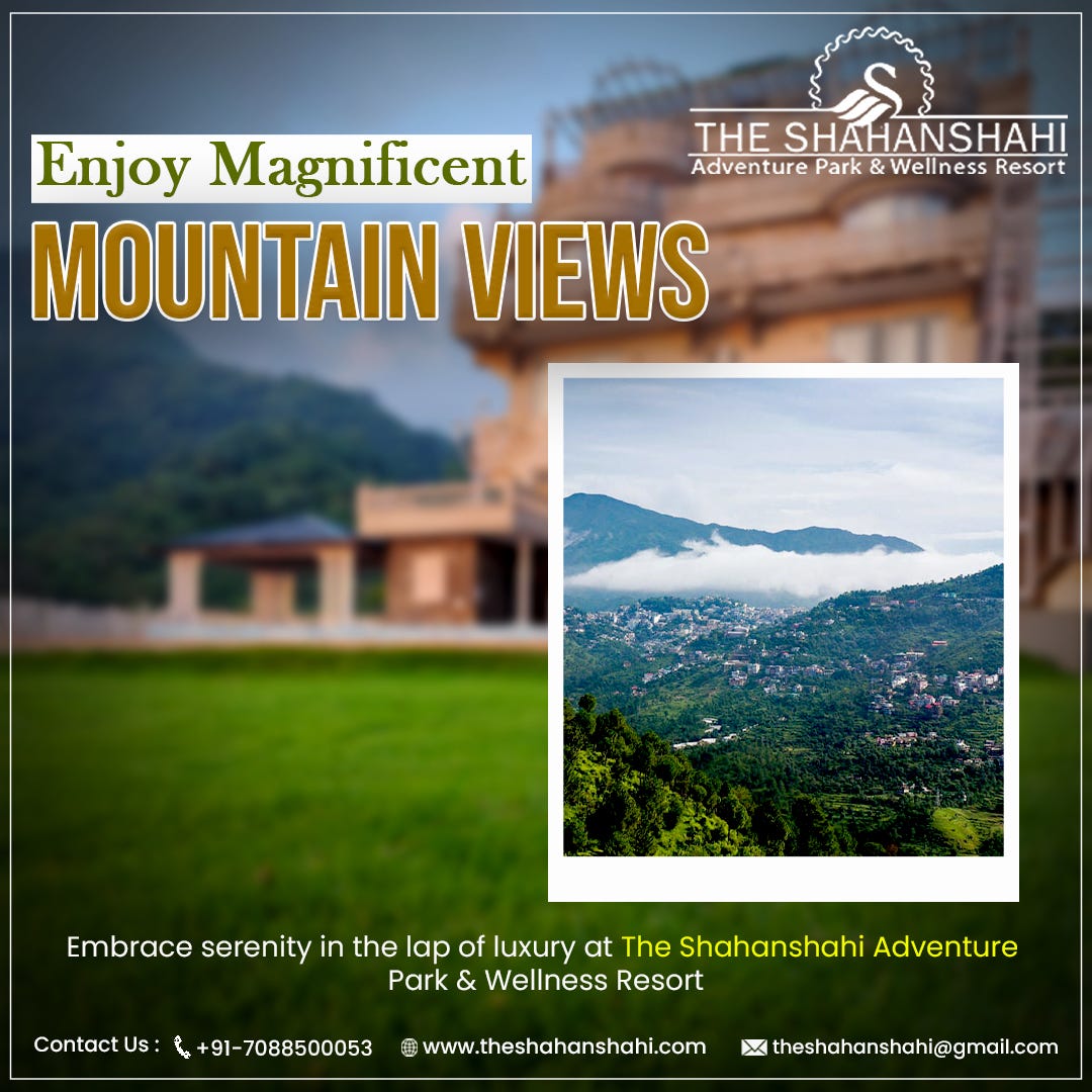 Best Resort In Dehradun - The Shahanshahi Club & Resort Hotel - Medium