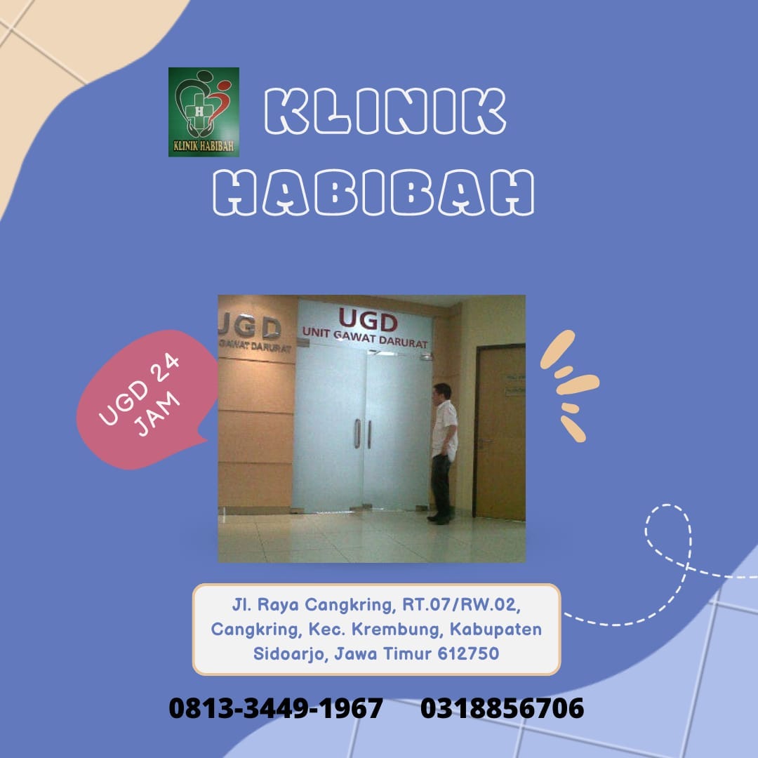FASILITAS LENGKAP, wa 0813-3449-1967, UGD Sakit Gigi Terdekat Klinik Habibah Krembung Klik https ...