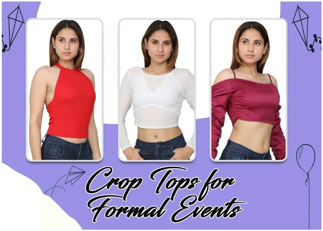 Crop Tops for Formal Events: How to Make It Work | by Jazzlr online ...
