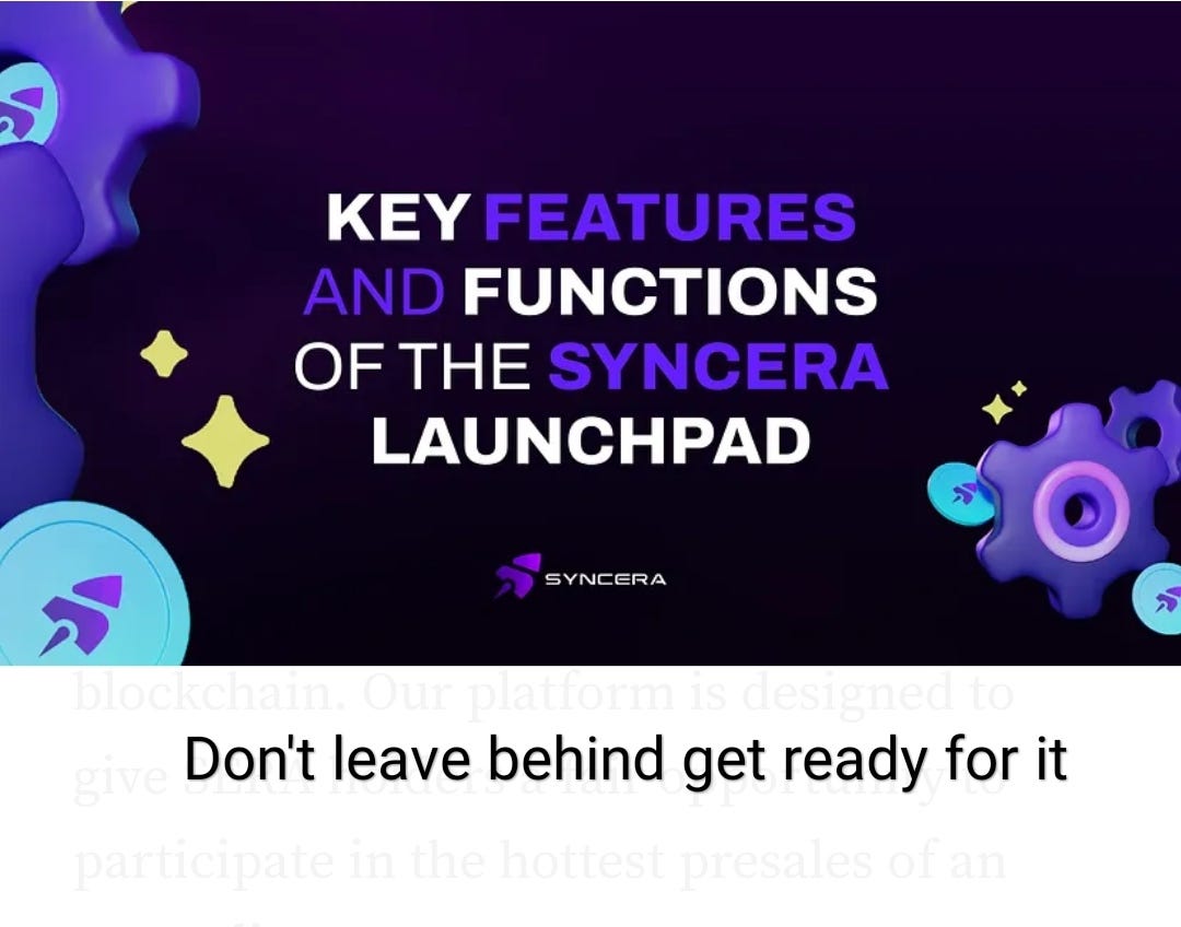 Are you looking for zkSync launchpad mybe you can try Syncera. About the Syncera Syncera’s ...